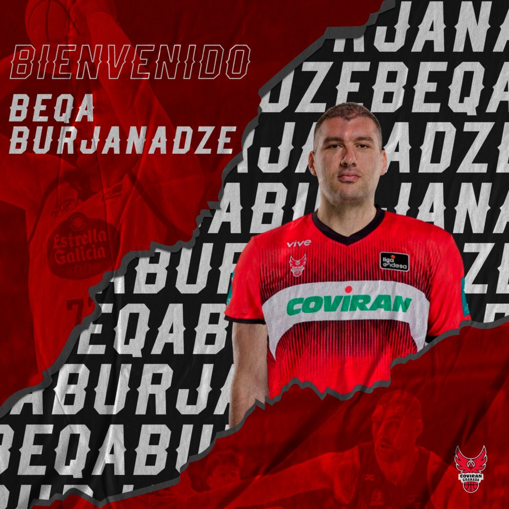 Beqa Burjanadze ficha por el Coviran Granada